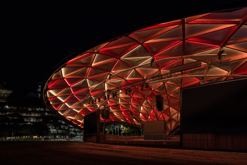 Clear Control | Tumbalong Stage