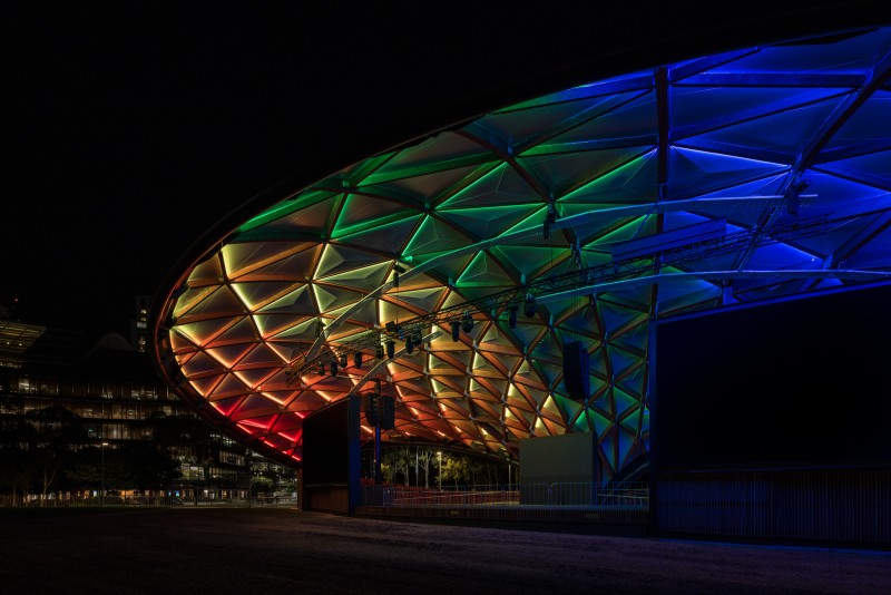 Clear Control | Tumbalong Stage